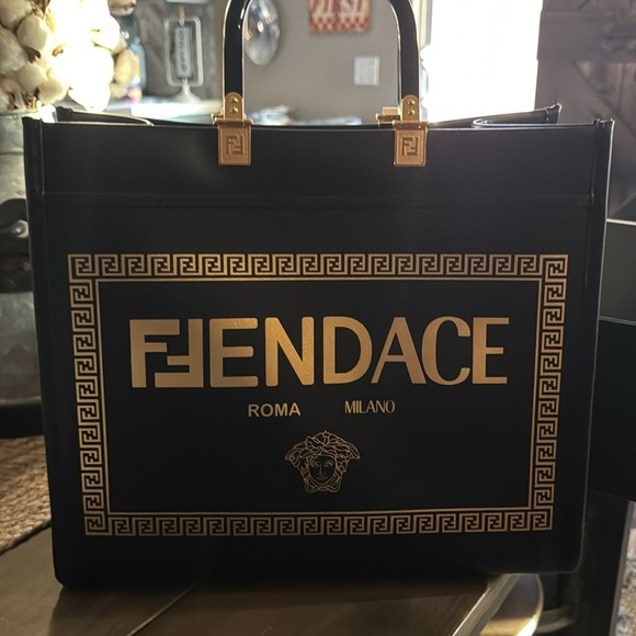 Fendi | Bags | Fendace Tote Bag Limited Edition Was A Collaboration ...